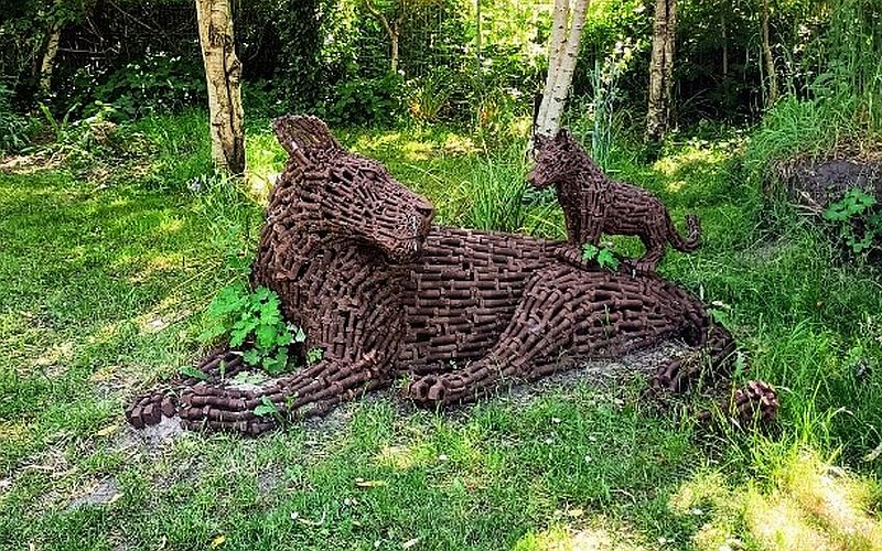 Kunstgarten "Yard Art" in Varel Rallenbüschen - St. Willehad